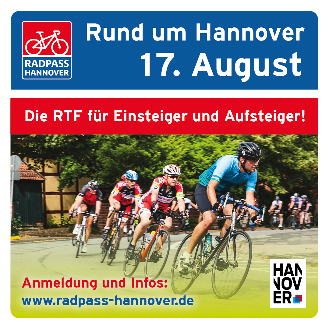 RADPASS – RTF Rund um Hannover – Radsportgemeinschaft Hannover